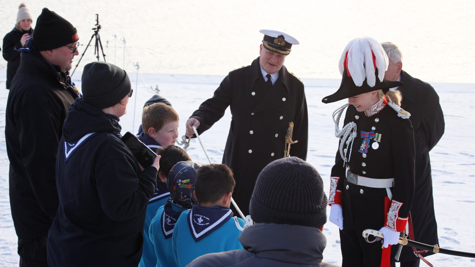 Falkland Islands Welcome Her Excellency the Governor Alison Blake CMG ...