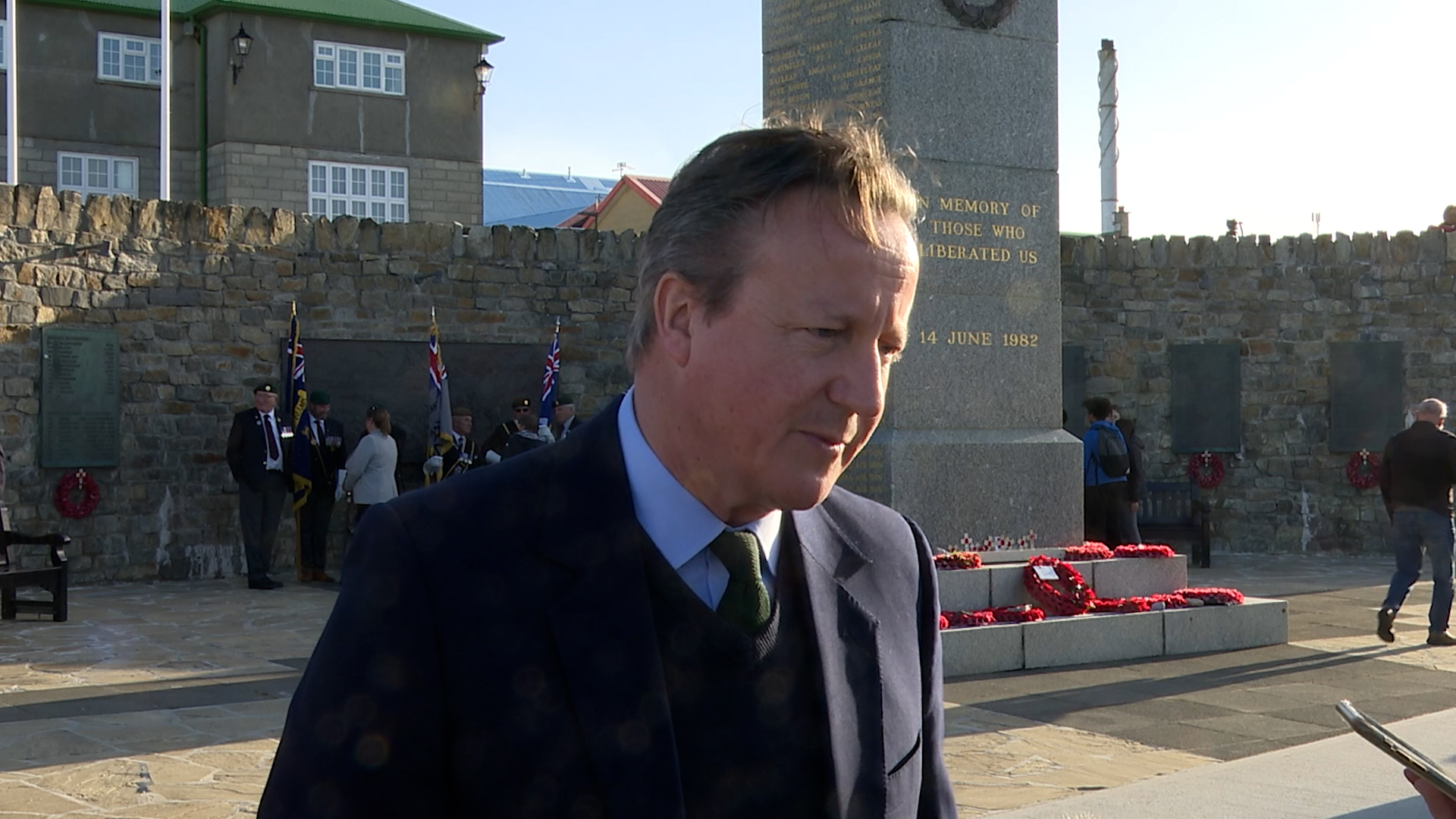 Lord Cameron Pays His Respects to Those Who Lost Their Lives During the ...