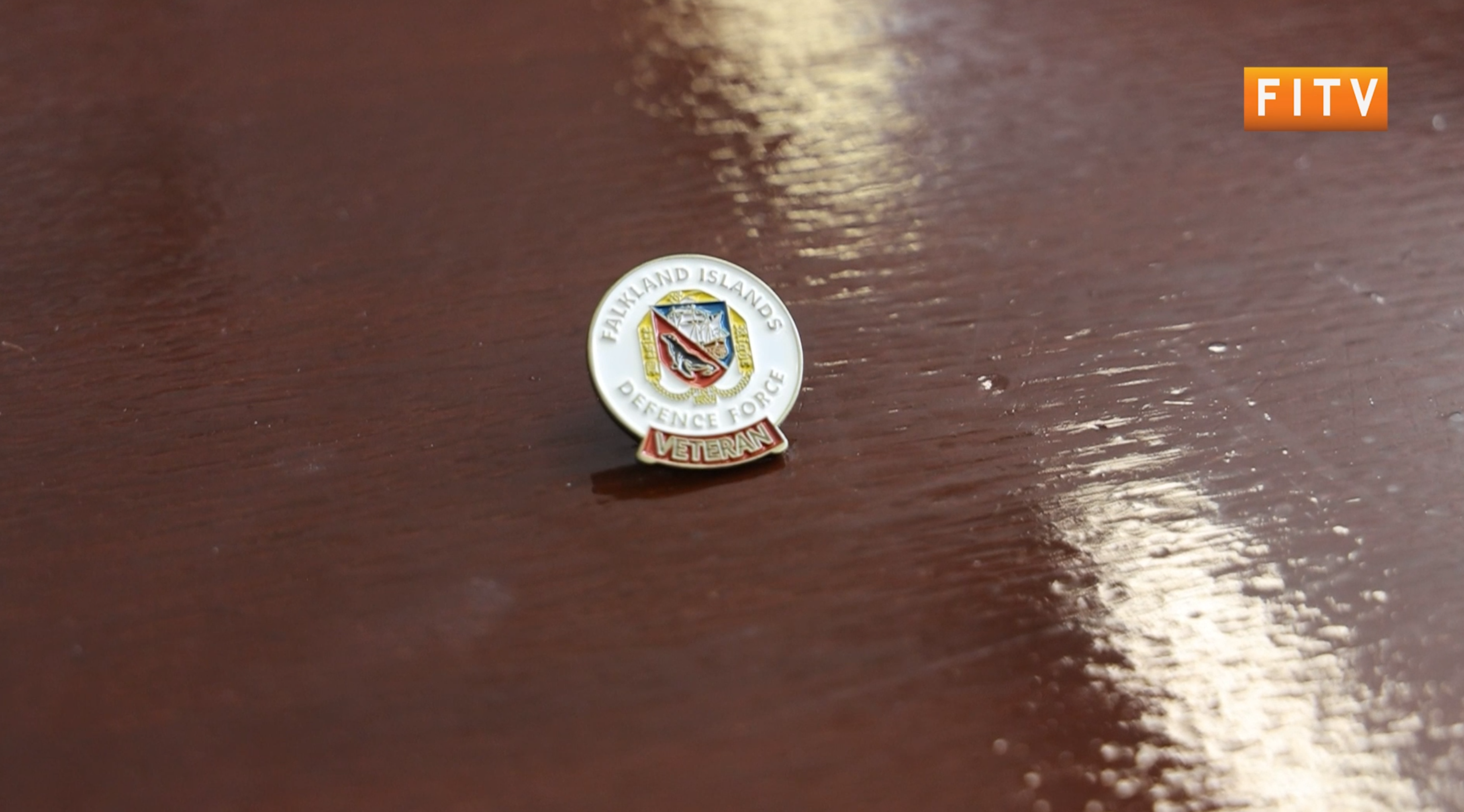 New Falkland Islands Defence Force Veterans Pin Unveiled | Falkland ...